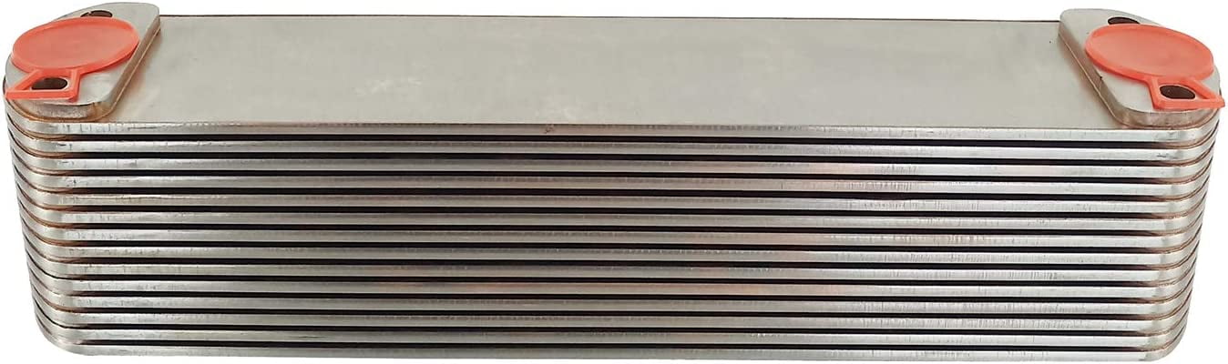 NEW Oil Cooler 4965487 for Cummins ISX QSX Engine - Walmart.com