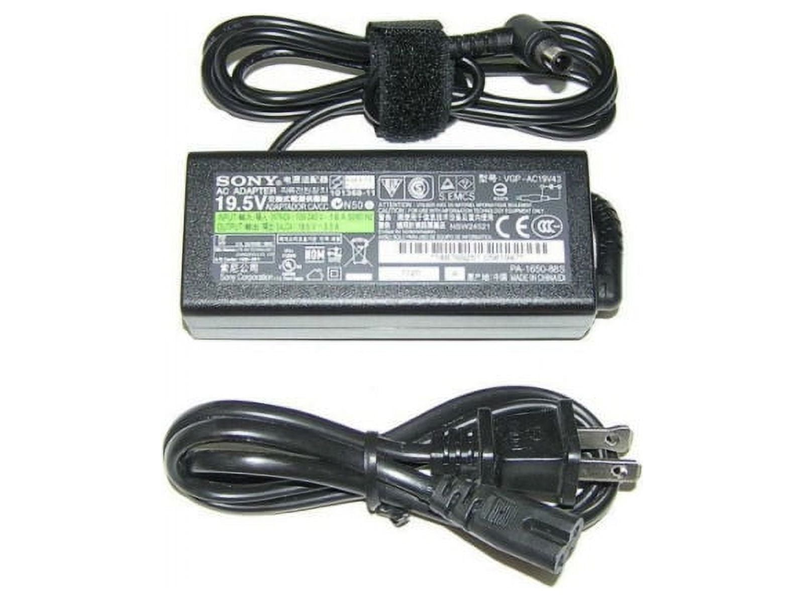NEW Original Sony VAIO 65 Watt AC Adapter PA-1650-88S - Walmart.com