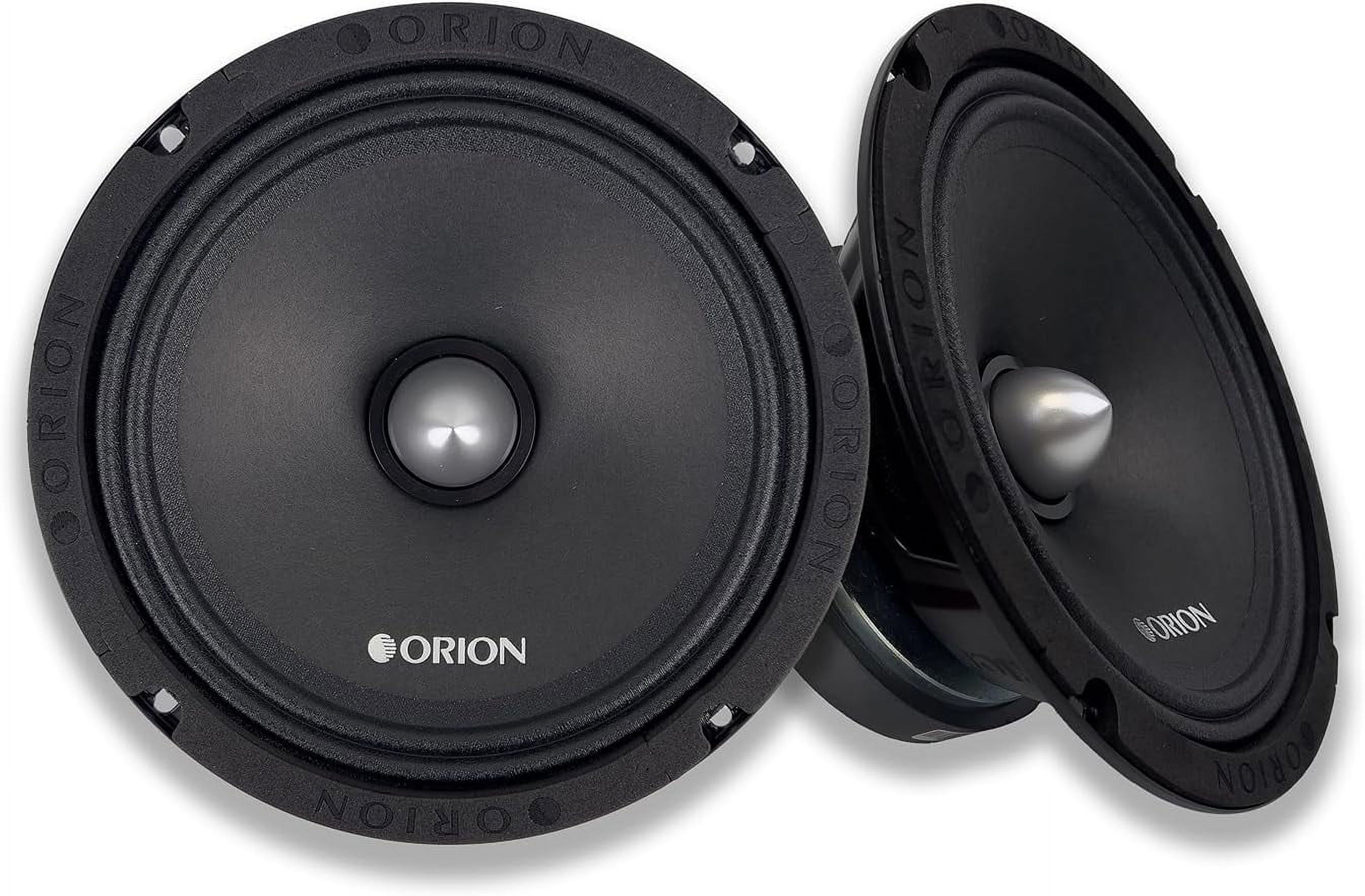 NEW Orion CM85 Cobalt Pro 8" 300W RMS Car Audio Midrange Speakers 1200W Max 4 Ohm (pair ...