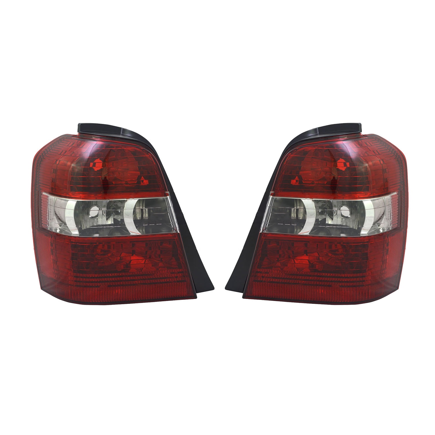 NEW PAIR OF TAIL LIGHTS IS COMPATIBLE WITH TOYOTA HIGHLANDER BASE 2004 ...