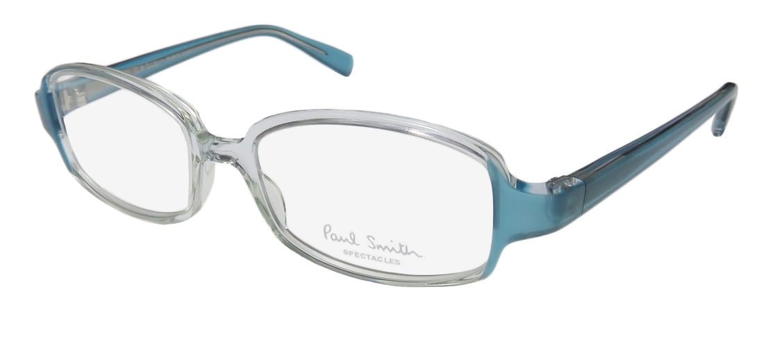 NEW PAUL SMITH 421 WOMENS/LADIES DESIGNER FULL-RIM CLEAR / AQUAMARINE ...