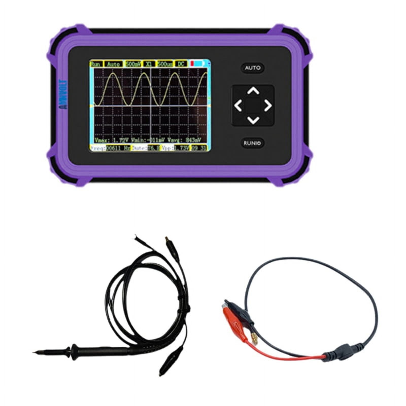 NEW PDS833 Handheld Digital Osciloscope+Probes Kit 2.8inch Screen 1Mhz ...