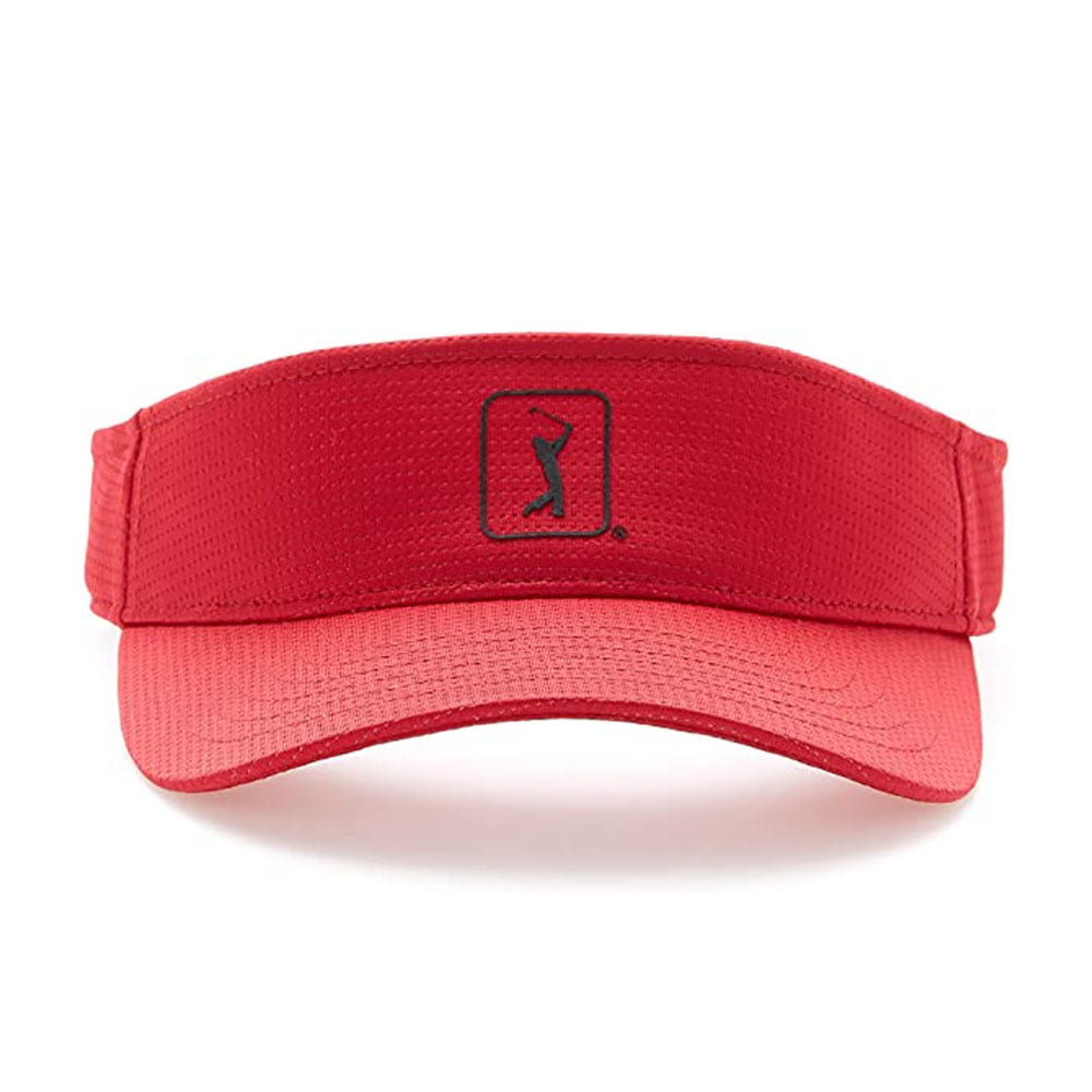 NEW PGA Tour Airflux Mesh Adjustable Golf Visor - Chili Pepper ...