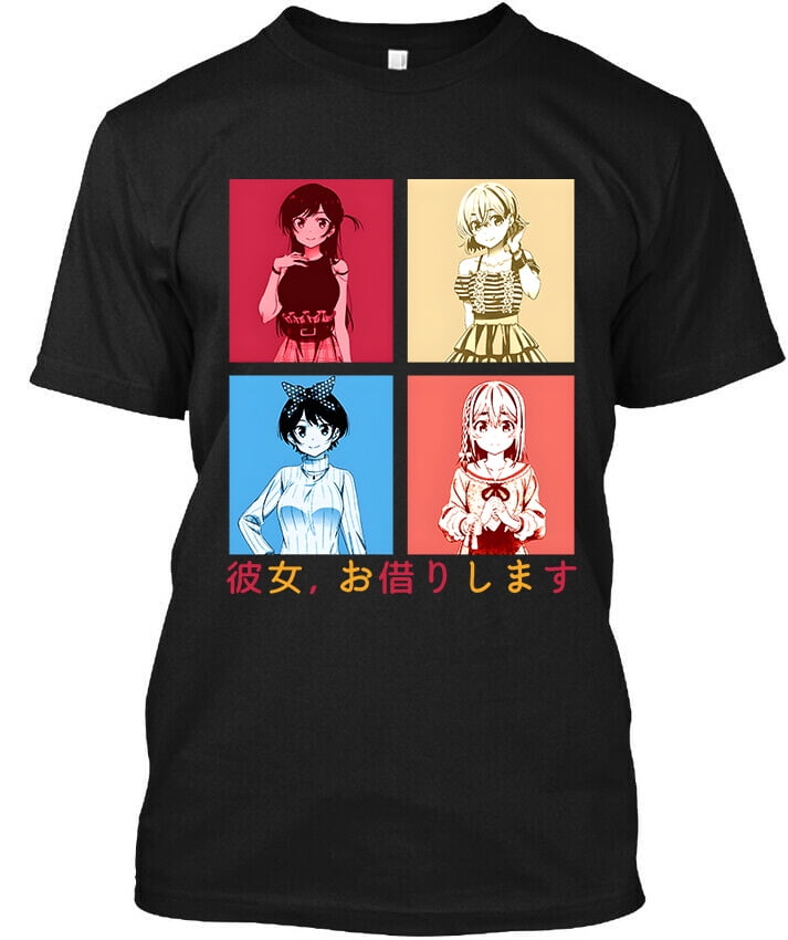 NEW! POPULAR! Kanojo, Okarishimasu Rent-A-Girlfriend Japanese Logo T ...
