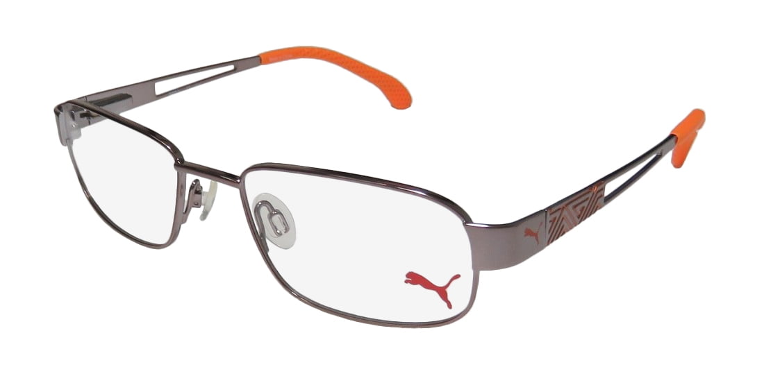 NEW PUMA 15417 MENS/WOMENS DESIGNER FULL-RIM ROSE BROWN / ORANGE COLOR ...
