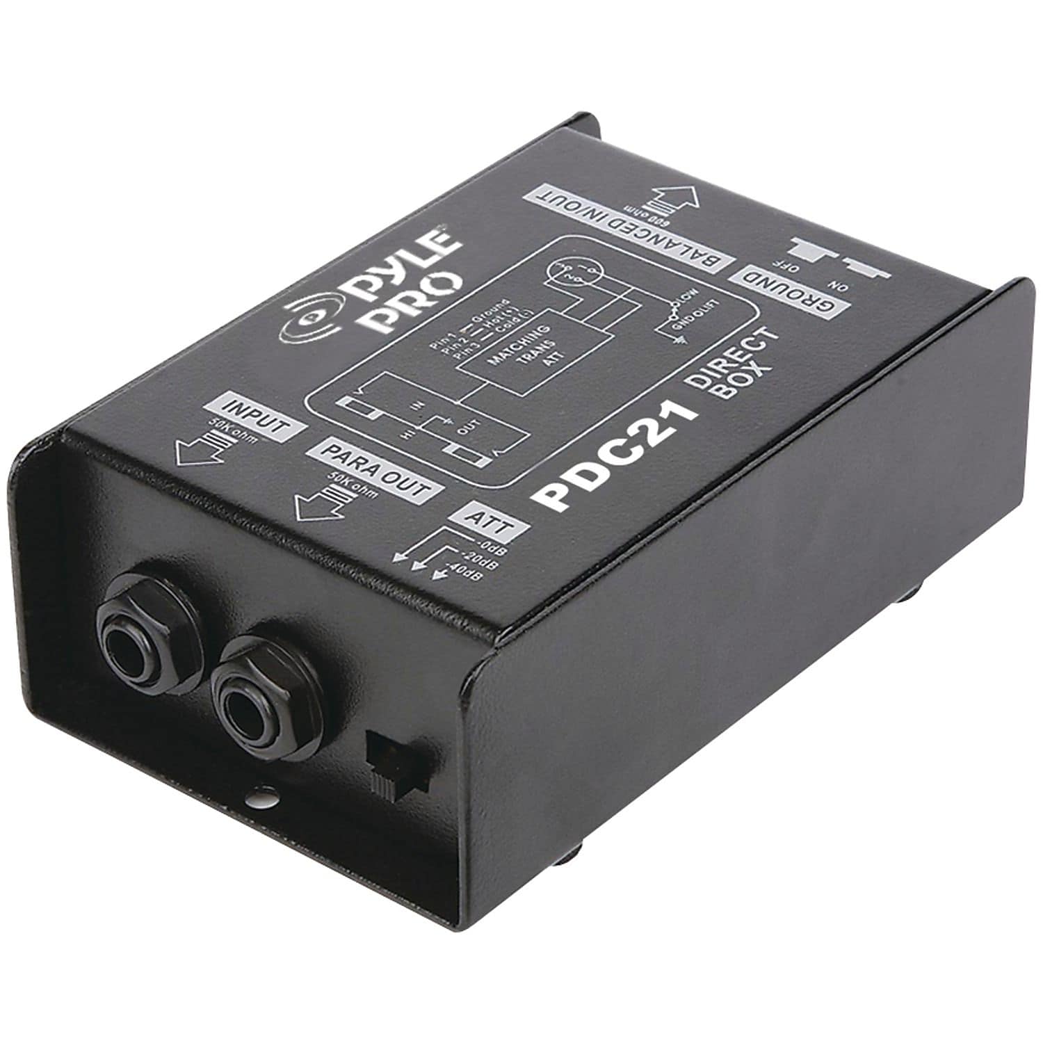 On-Stage DB1050 Passive Multi-Media DI Box - Walmart.com