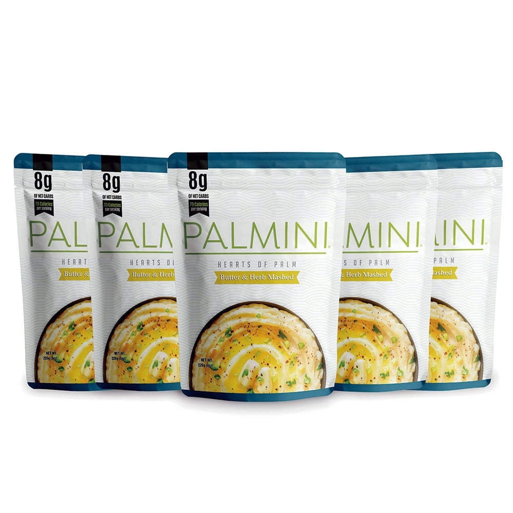 NEW!! Palmini Low Carb Butter & Herb Mashed |8g of Net Carbs | 70 ...