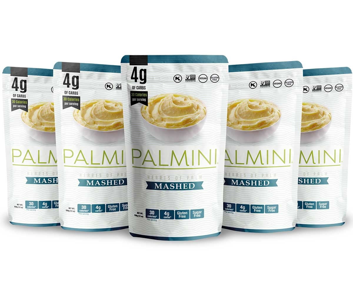 Palmini Mashed, Vegan Ready-to-Eat Food, 4g Carbs, As Seen On Shark ...
