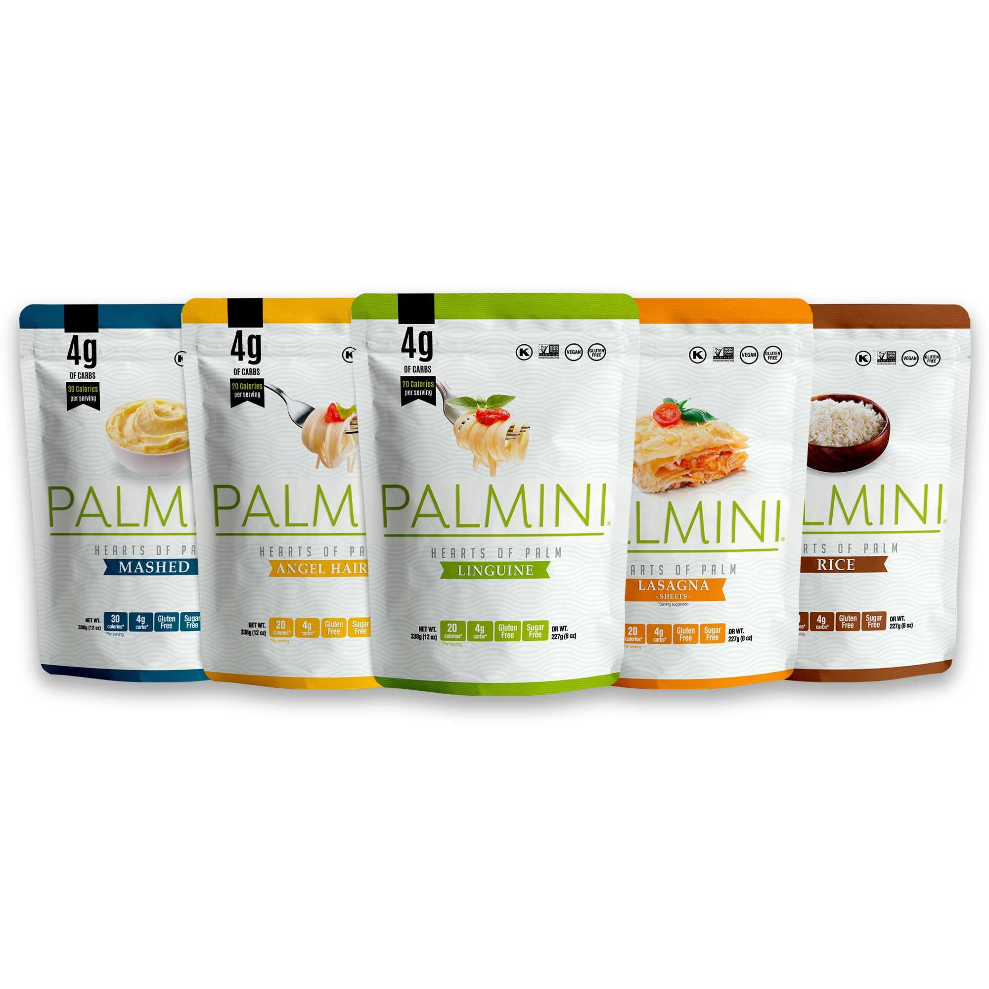 NEW! Palmini Pouch TWE5 VARIETY PACK | Linguine | Angel Hair | Lasagna ...