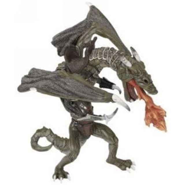 NEW Papo Fantasy Dragon PVC Action Figure Miniature Fire-Breathing ...