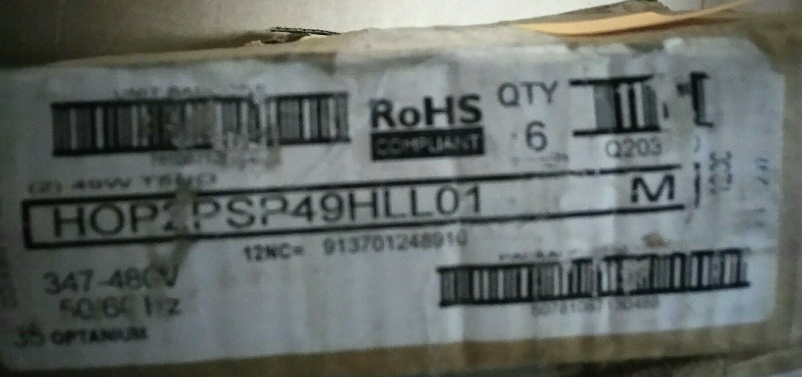 NEW Philips Advance Optanium Balast 49WT5HO - HOP2PSP49HLL01 - Walmart.com