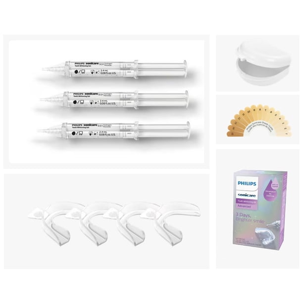 NEW Philips Sonicare Teeth Whitening Advanced Kit 9.5%, Proffesional ...