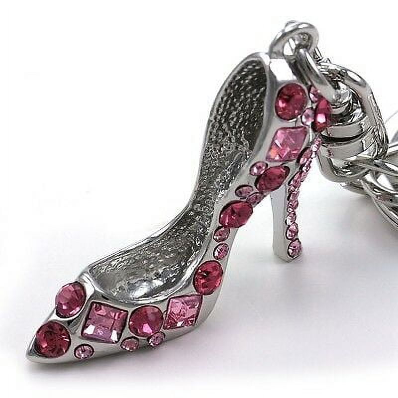 NEW Pink Sexy Stiletto High Heels Shoes Gift Women Lady Keychain Key ...