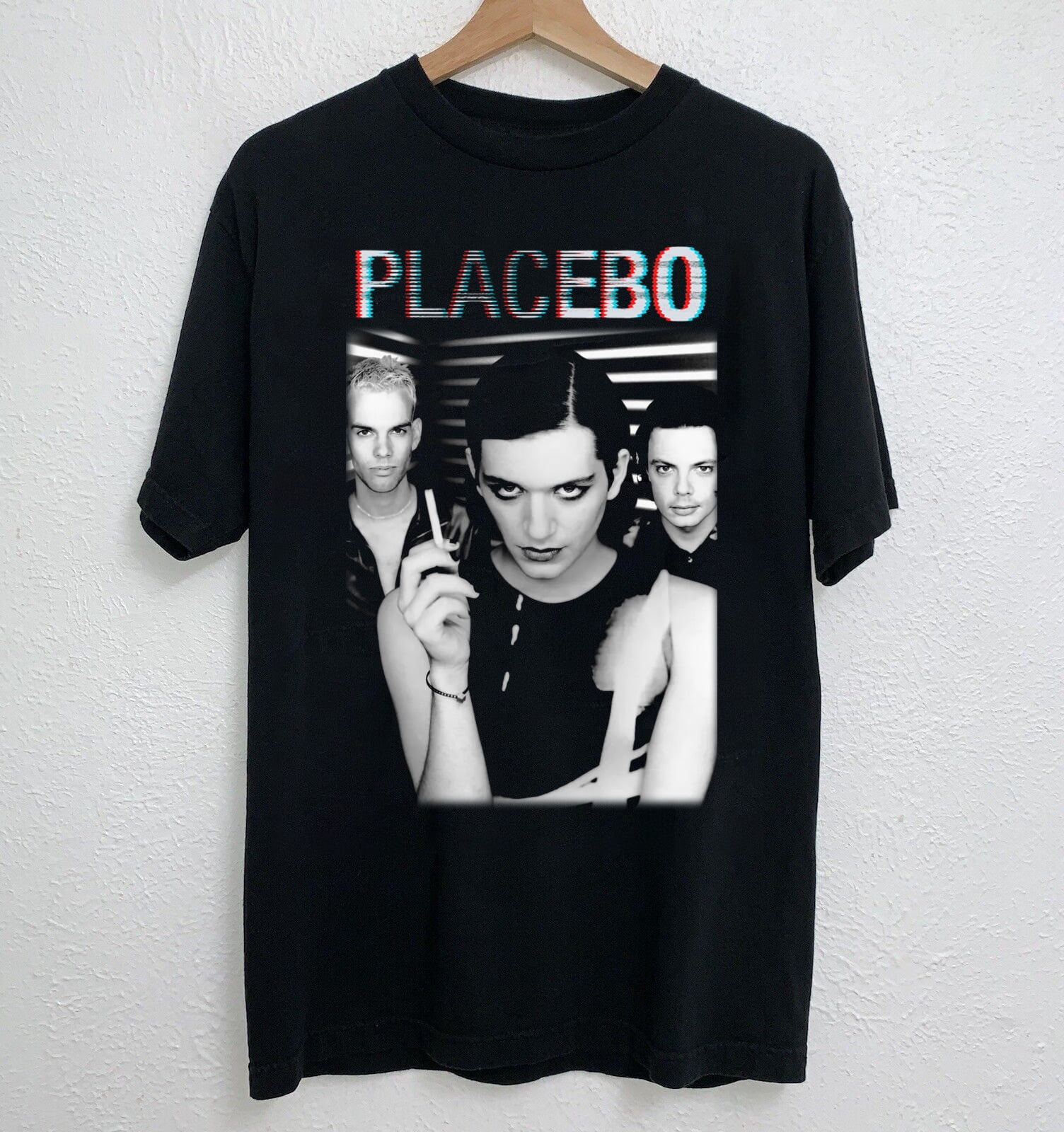 NEW Placebo Band Music Gift For Fan BLack All Size Tee - Walmart.com