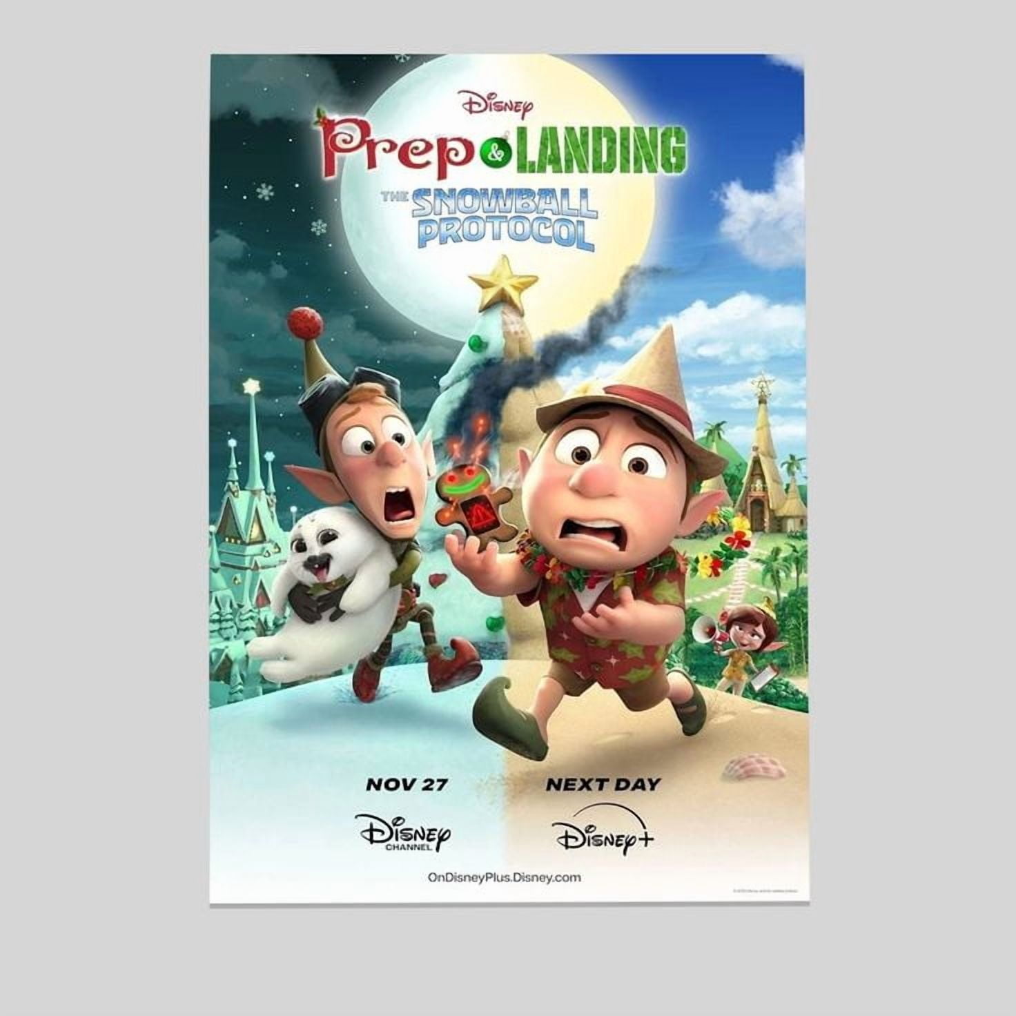 NEW Prep And Landing The Snowball Protocol Ch,ris.tma.s Movie poster ...