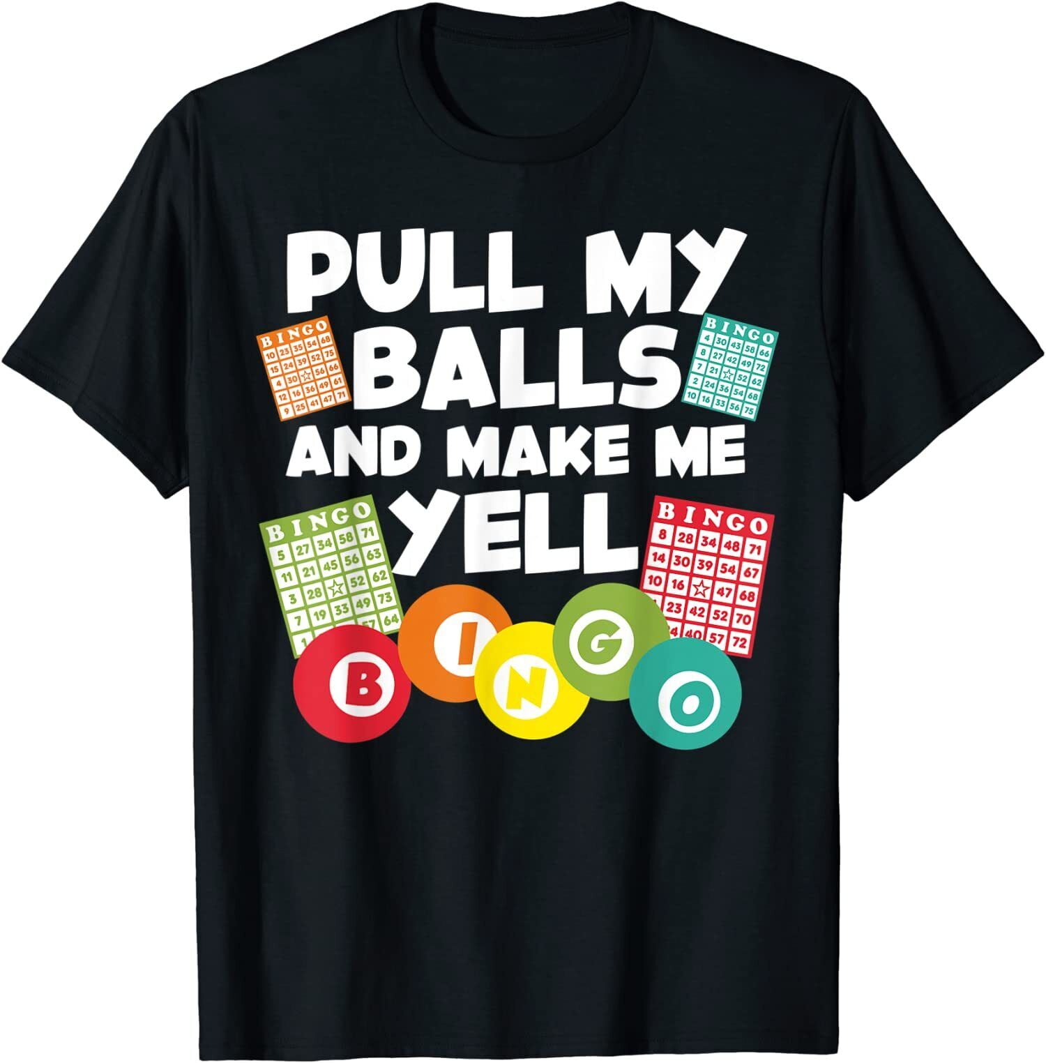 NEW Pull My Balls And Make Me Yell Funny Bingo For Men Women - Walmart.com