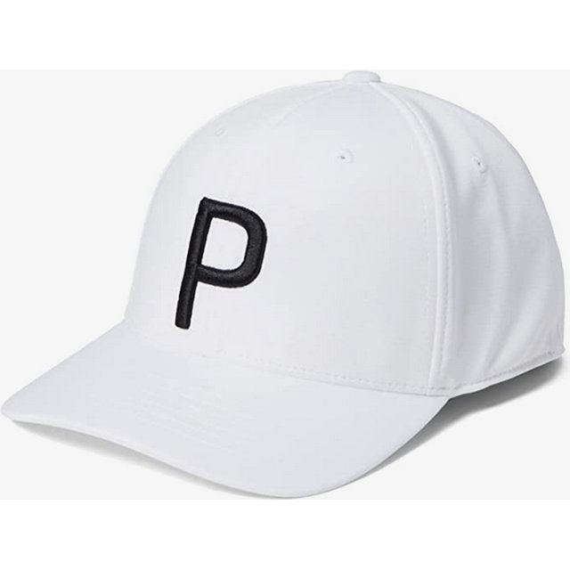 Puma P White Glow/Puma Black Headwear Men Fits All - Walmart.com