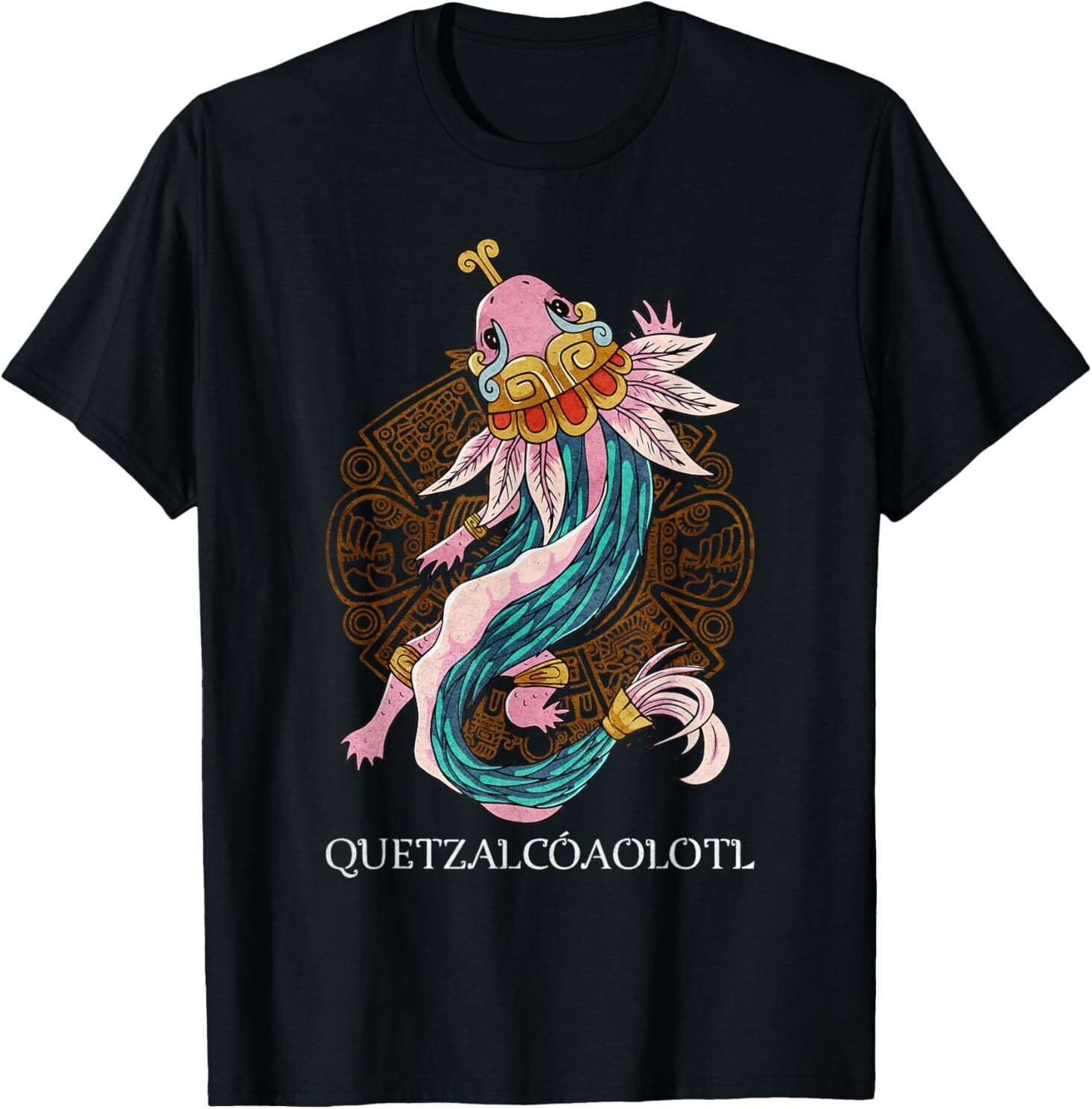 NEW Quetzalcoatl Axolotl Ancient Aztec Serpent Mayan Inca Toltec T ...