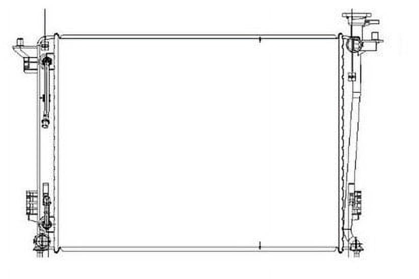 New Radiator Assembly Is Compatible With Hyundai 10-13 Tucson ...