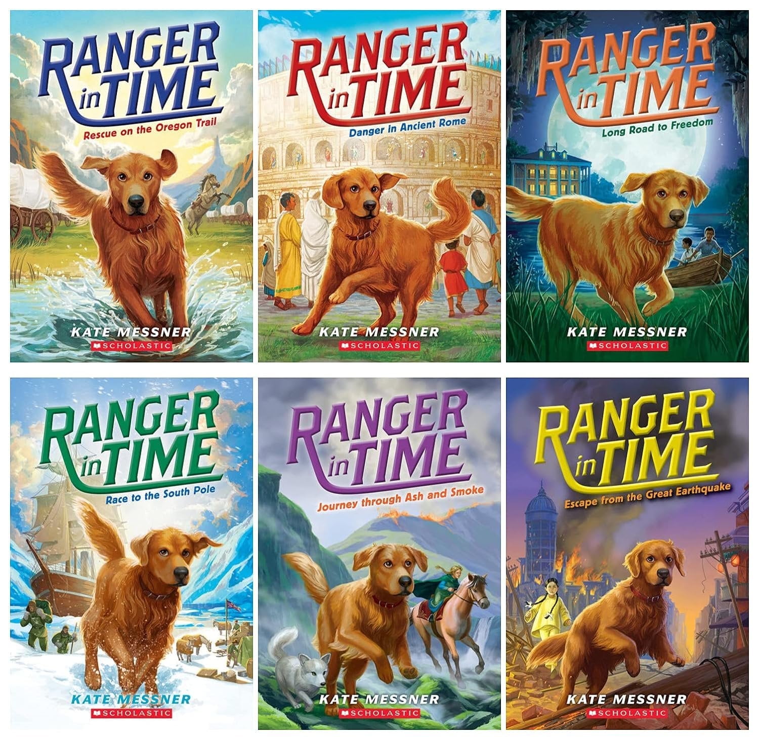 NEW! Ranger in Time Series Set I Book 1 - Book 6 - Walmart.com