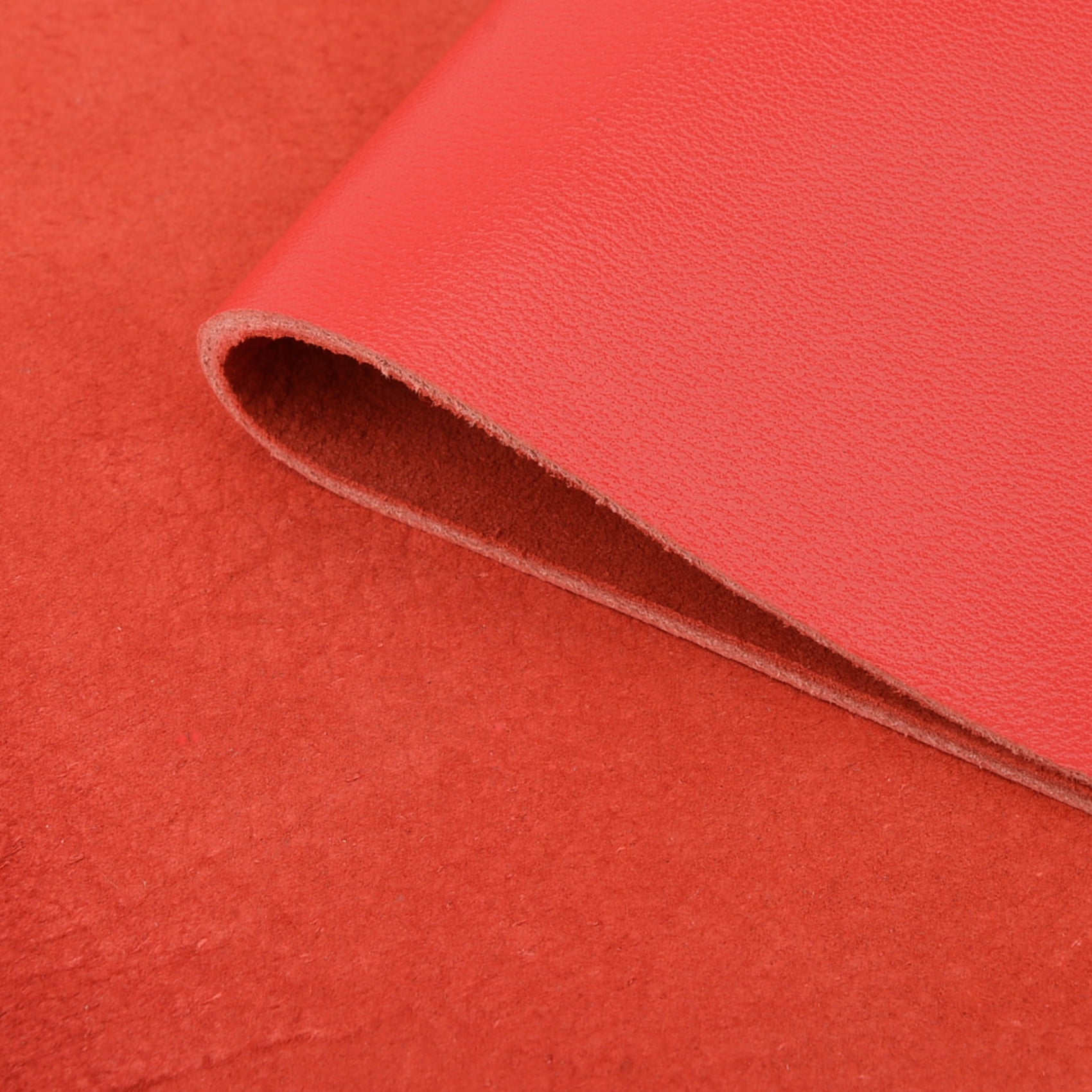 NEW Red Sheepskin Lambskin Leather Sheet for Sewing Crafting Projects ...