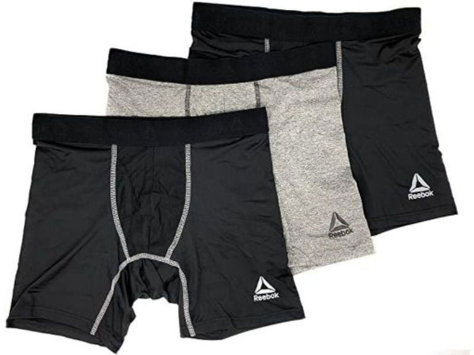 NEW Reebok 3 Pack Performance Training Boxer Briefs FAST SHIPPING ...