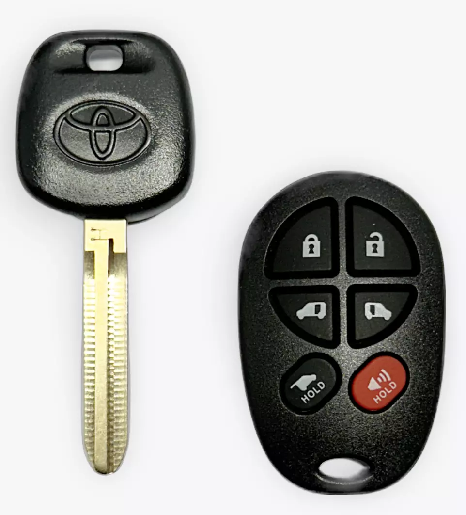 NEW Remote + Key For Toyota SIENNA 2015 - 2020 GQ43VT20T (H) Chip VLS ...