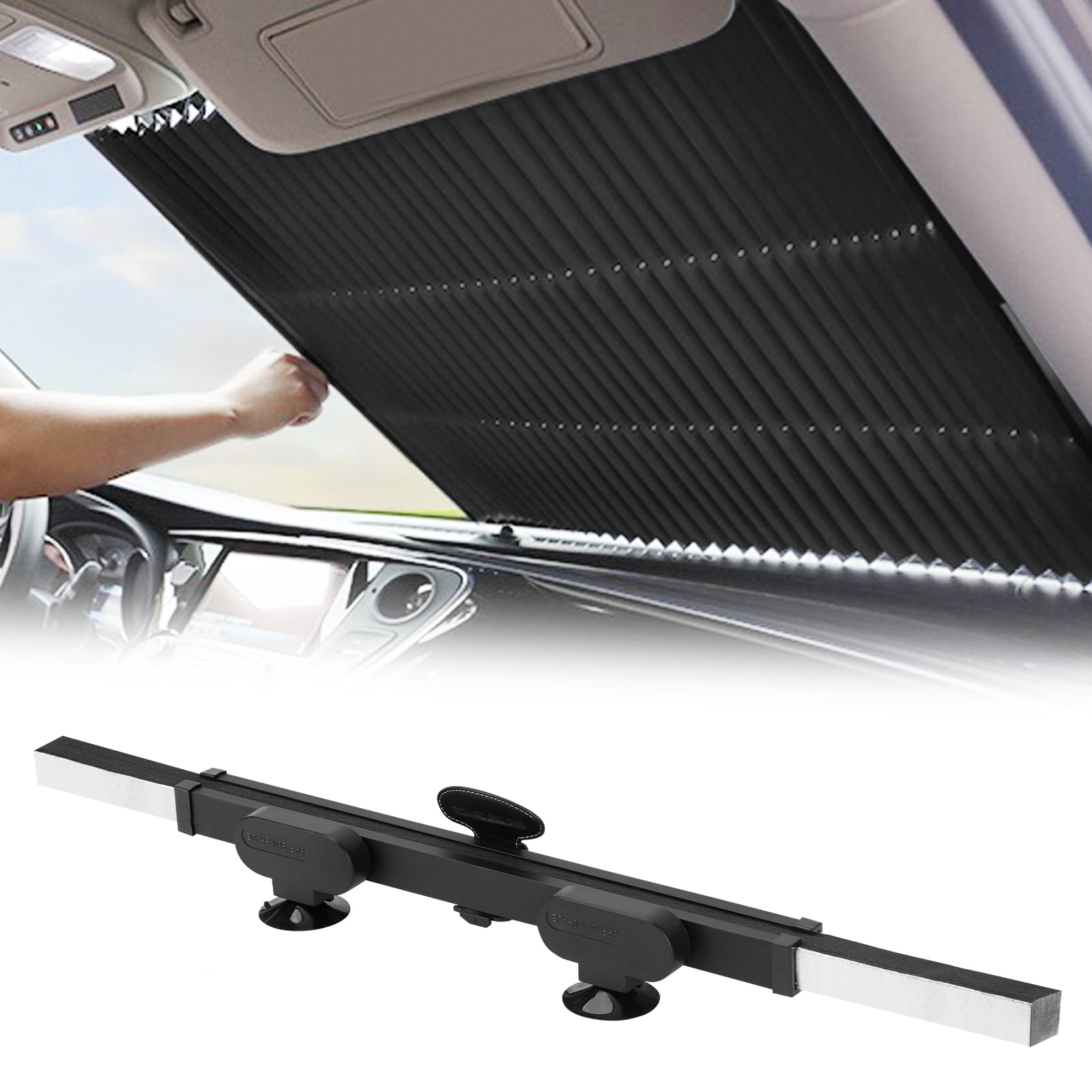 NEW Retractable Windshield Sun Shade for Car Fits Front Window of ...