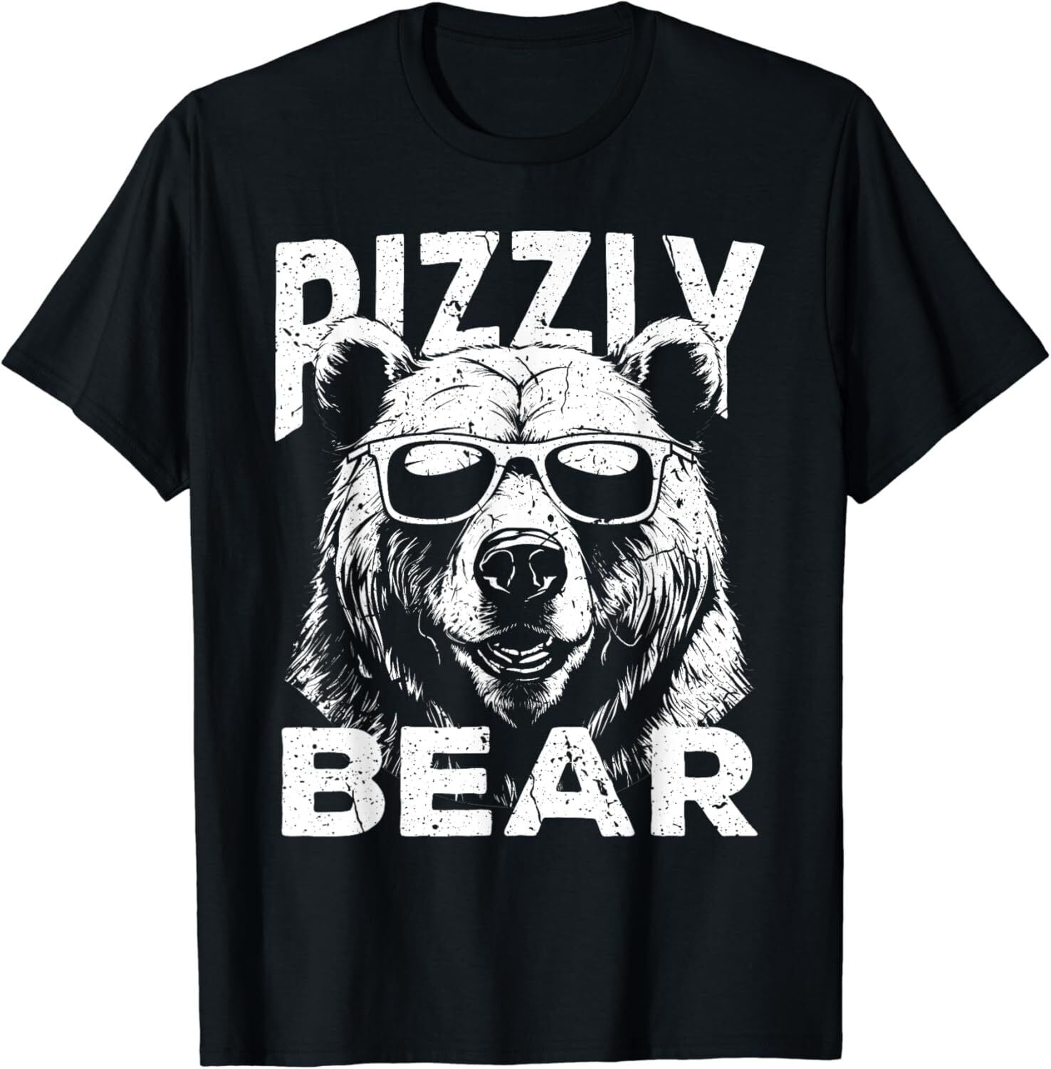 NEW! Rizzly Bear Cool Bear Wearing Sunglasses Rizz Funny T-Shirt - MADE ...