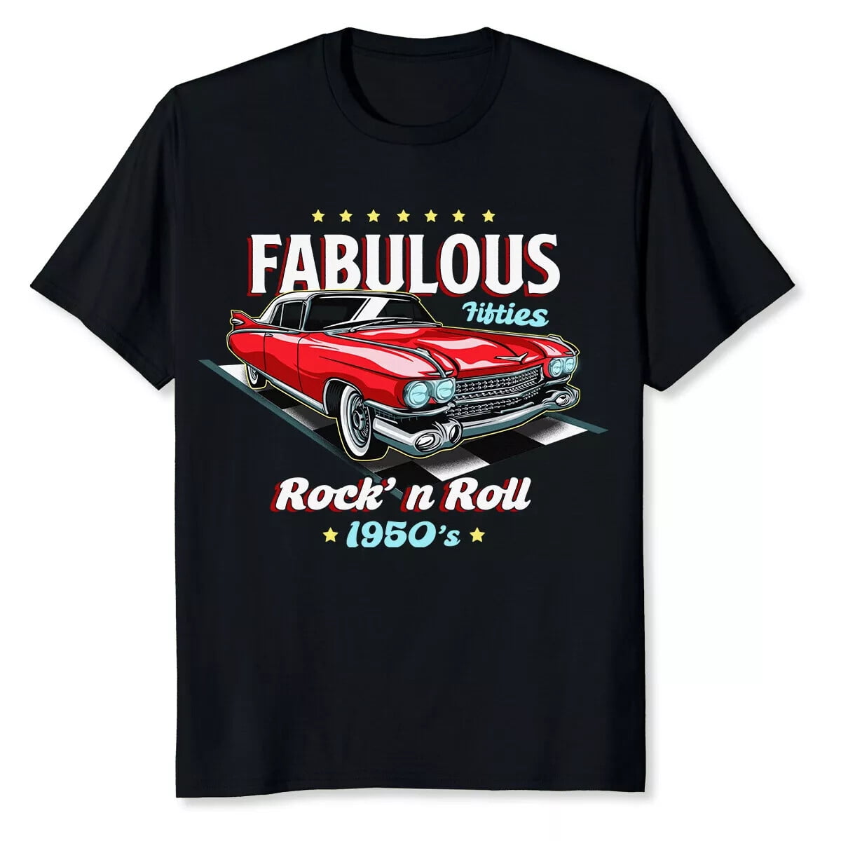 NEW Rockabilly Hot Rod 1950 50s Psychobilly T-Shirt - Walmart.com