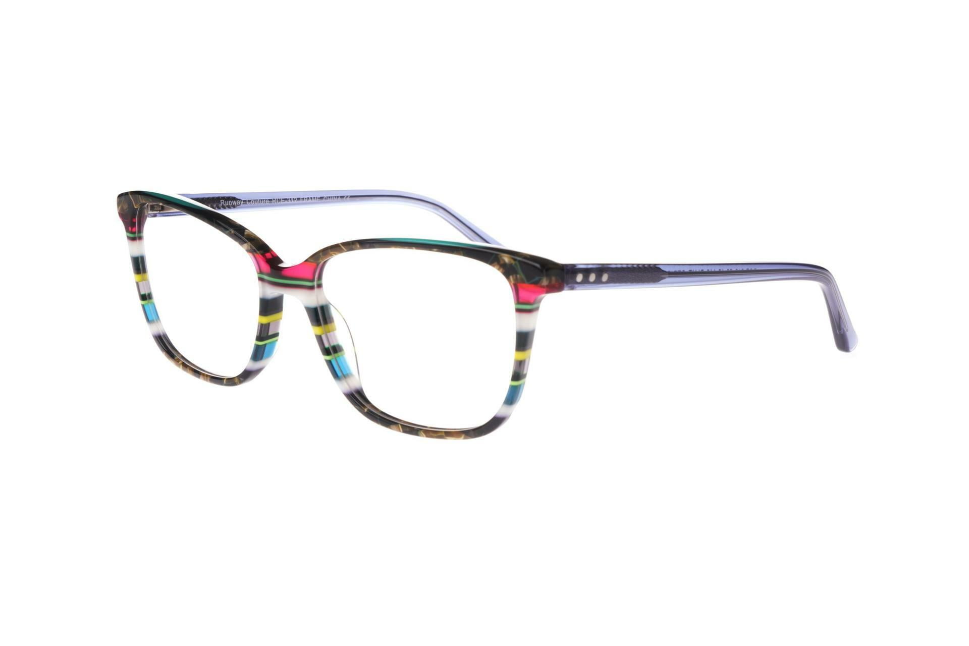 NEW Runway Couture RCE-312 Multicolor Striped Eyeglasses with Blue ...