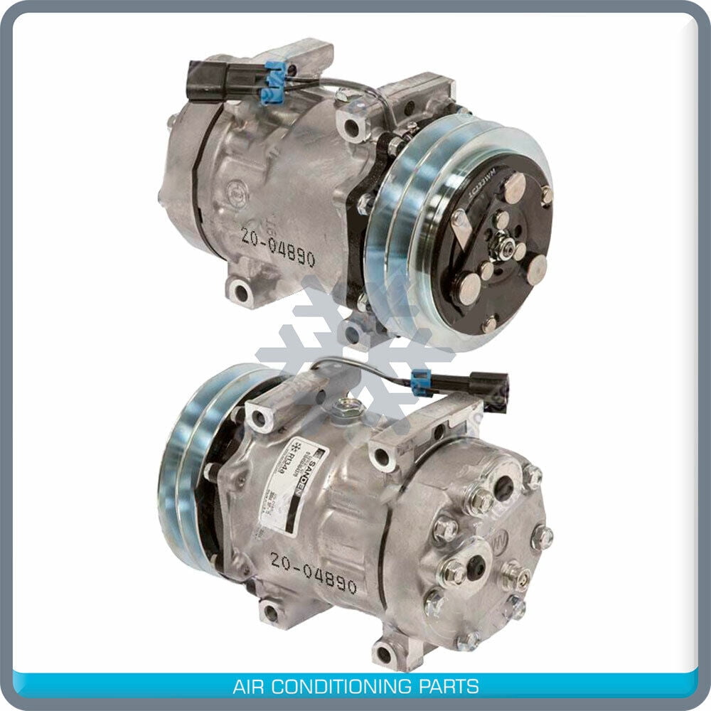 NEW SANDEN OEM A/C COMPRESSOR FOR VOLVO VNL SERIES / VOLVO TRUCK ANY ...