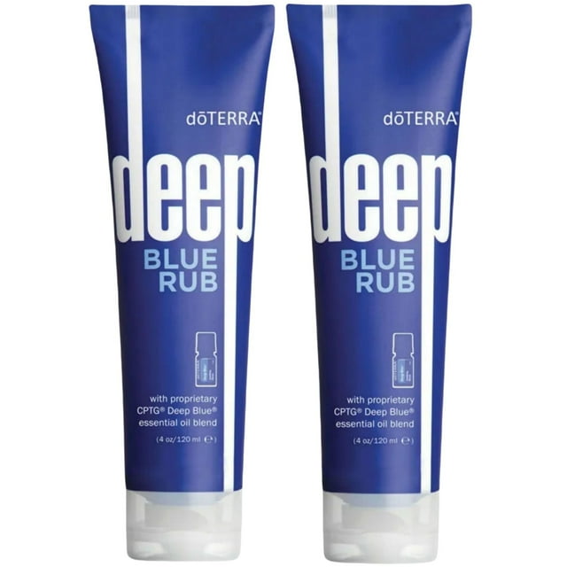 NEW SEALED 2PACK Deep Blue Rub Body Cream _DoTERRA_ 4 FLOz / 120 mL EXP ...