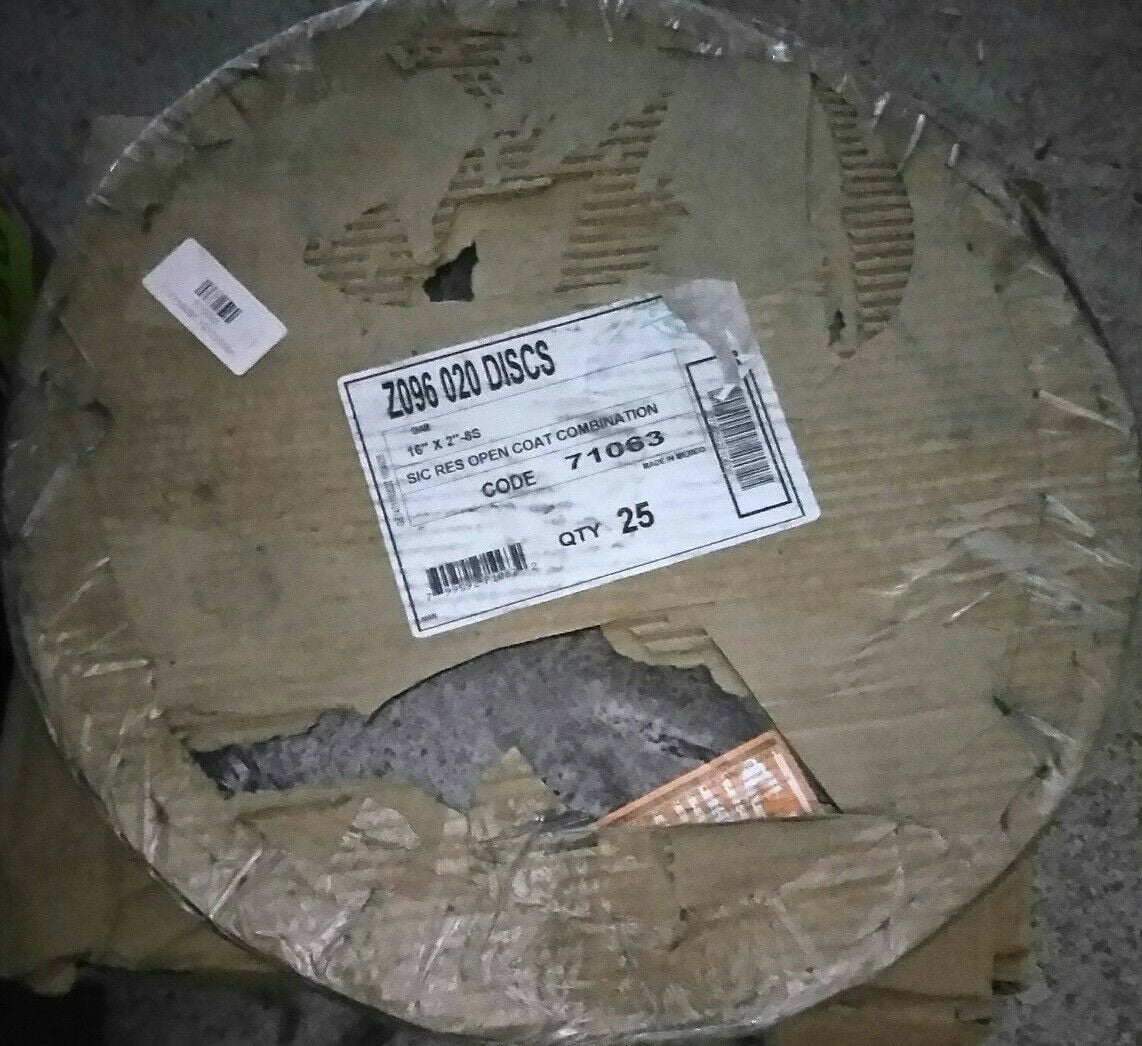 NEW SIC RES OPEN COAT COMBINATION Z096020 25 DISCS PER PACK - Walmart.com
