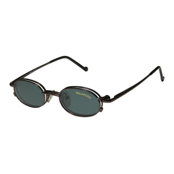 NEW SMARTCLIP 253 MENS/WOMENS DESIGNER FULL-RIM CHOCOLATE MODERN WITH ...