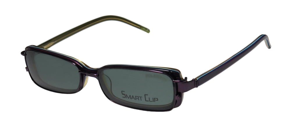 NEW SMARTCLIP 919 MENS/WOMENS DESIGNER FULL-RIM VIOLET / BLUE / YELLOW ...