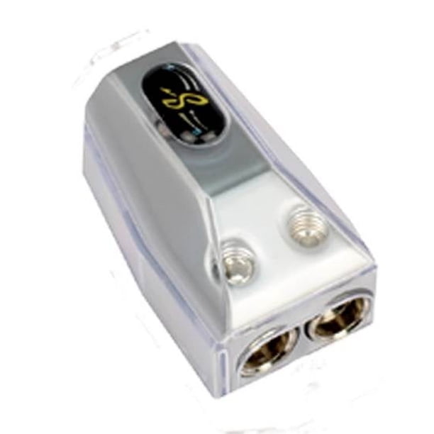 NEW STINGER SHD20 1/0 Gauge Input to 4 Ga Output Chrome Power ...