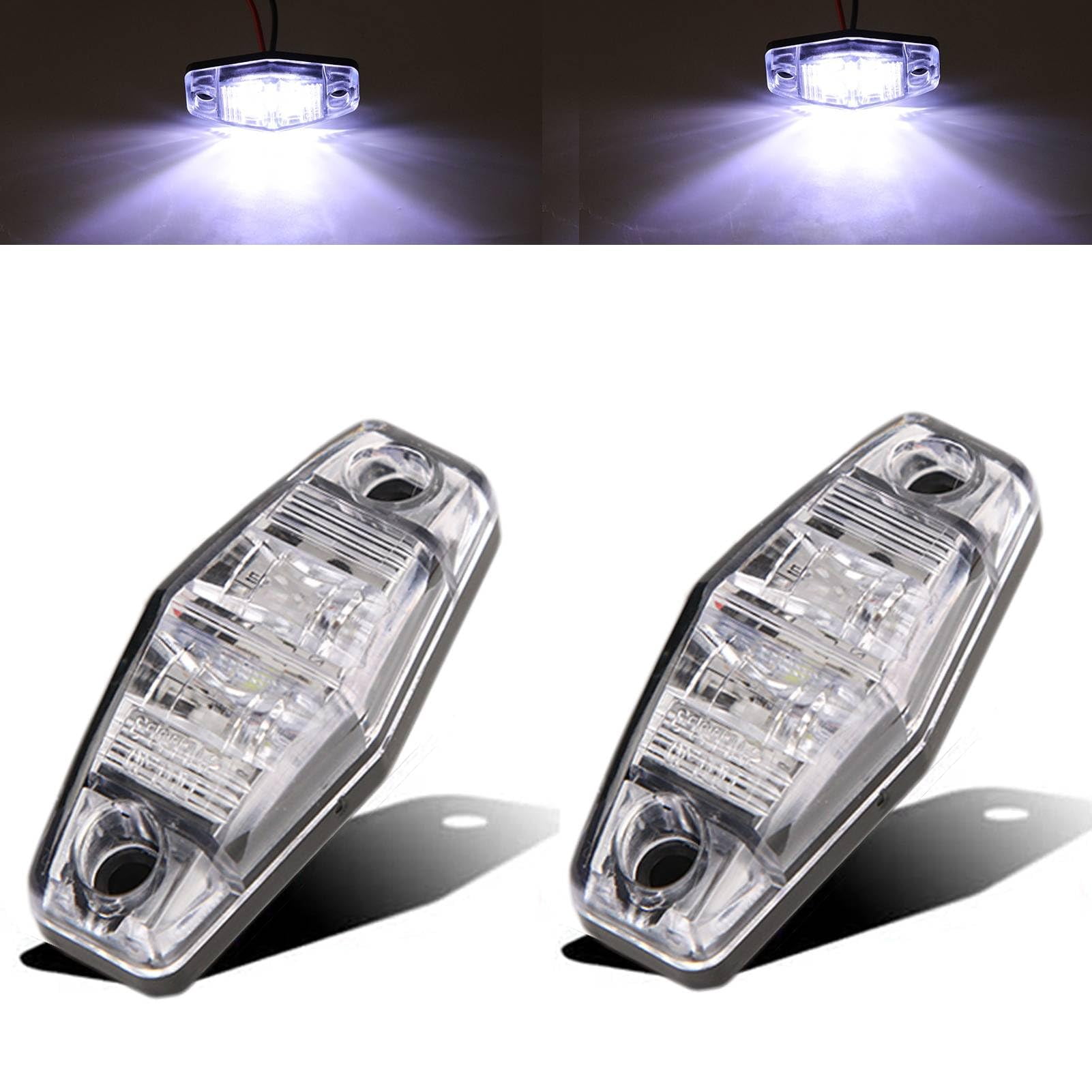 NEW SUN 2.5"x1" DOT IFF17 Approved Trailer Clearance Led Trailer Side ...