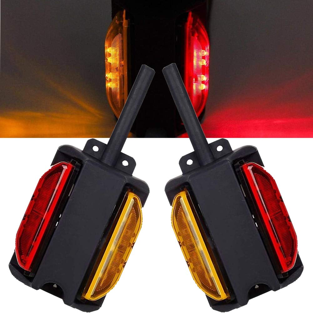 NEW SUN LED Fender Lights Kit, Pre-Wired Dual with Pedestal, Super ...