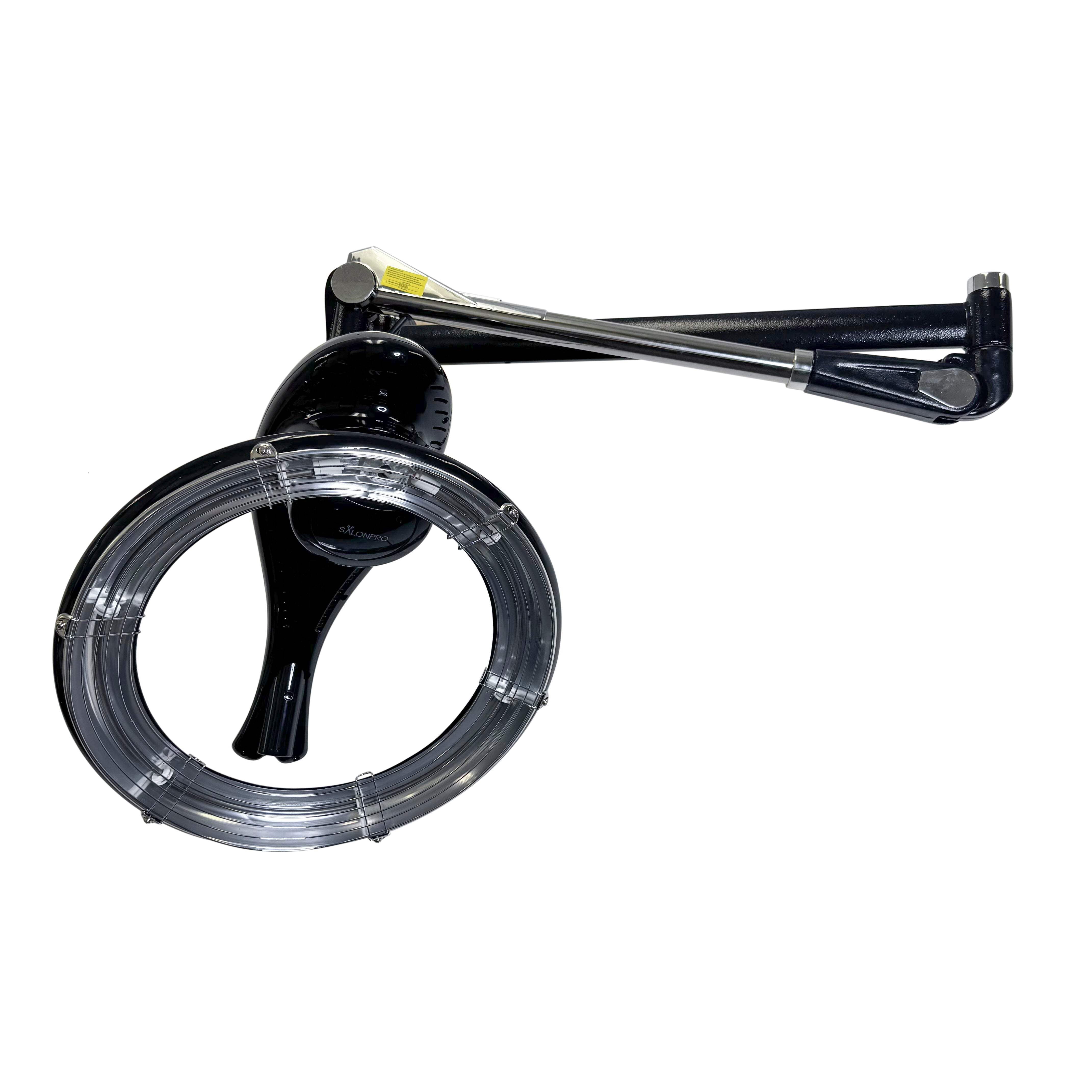 NEW SalonPro Orbiting Halo Compact Infrared Hair Color Processor Dryer – Wall Mount, Black ...