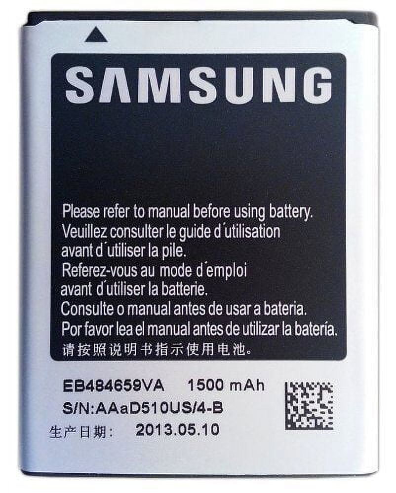 NEW Samsung Li-Ion 3.7V Cell Phone Battery 1500mAh EB484659VA Omnia W ...