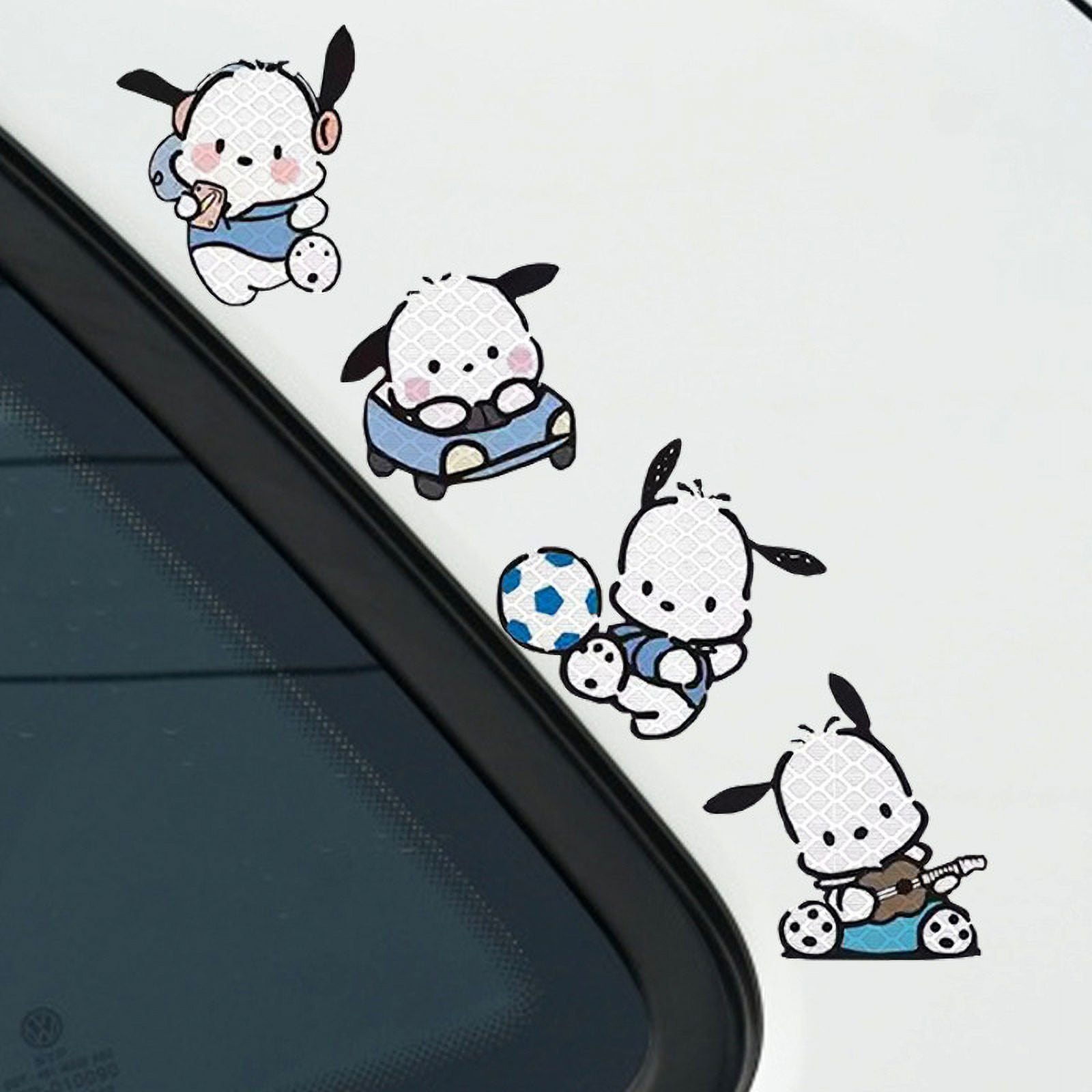 NEW Sanrio Pochacco Cartoon Cute Car Sticker Decals Car Body Styling ...