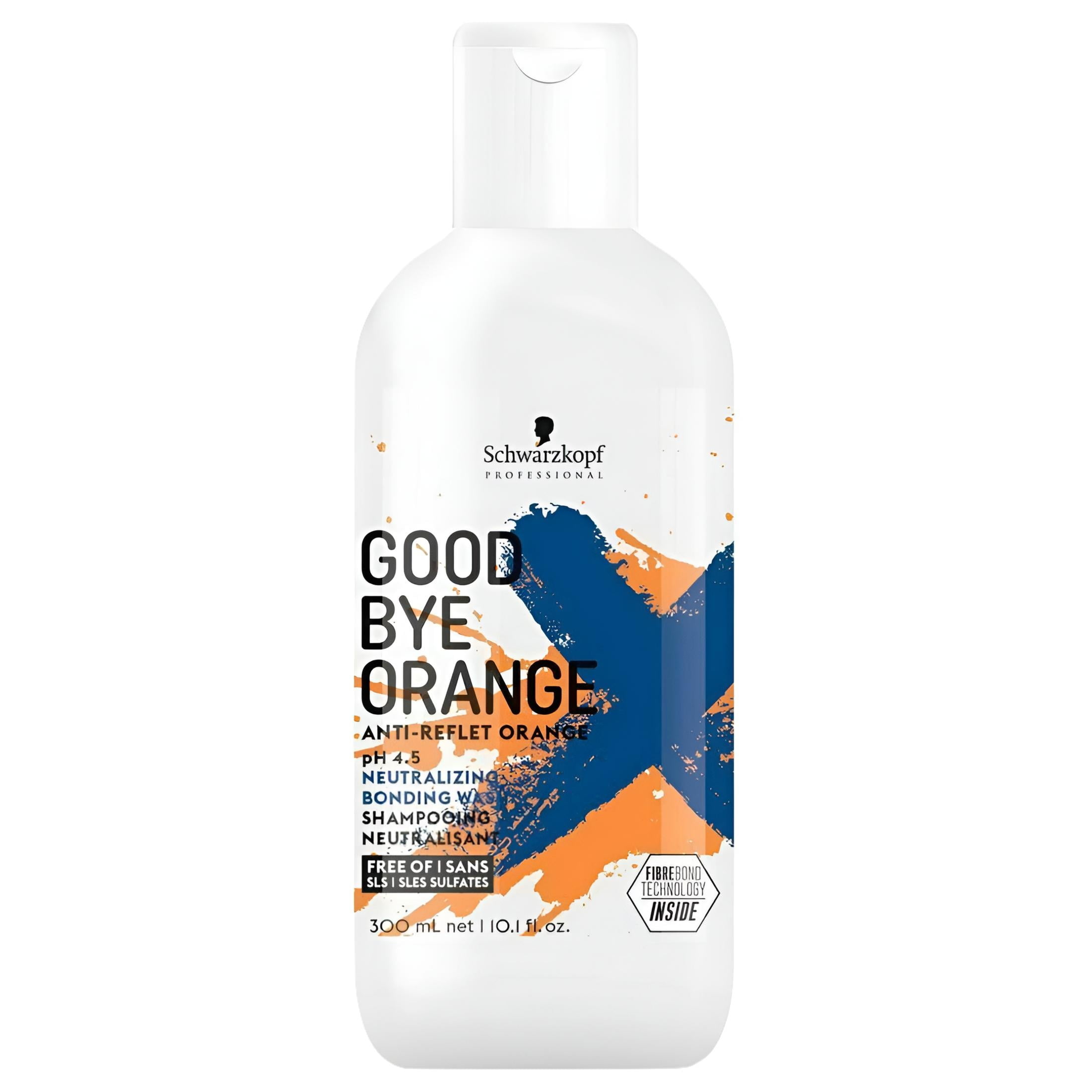Schwarzkopf Goodbye Orange Neutralizing Wash Shampoo 10.1 fl oz, Vegan ...