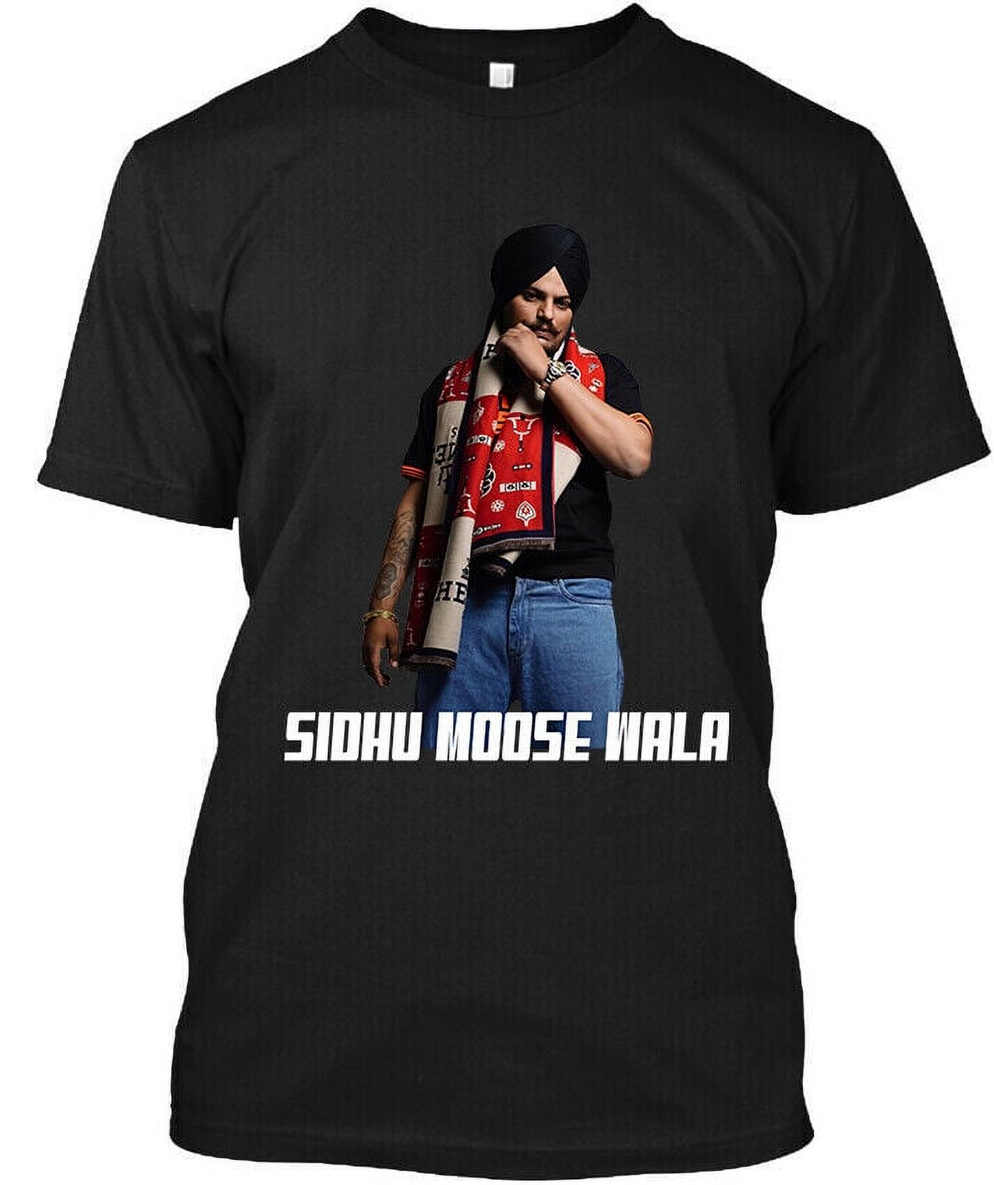NEW! Sidhu Moose Wala Canadian Musician Singer Retro Graphic Logo T ...