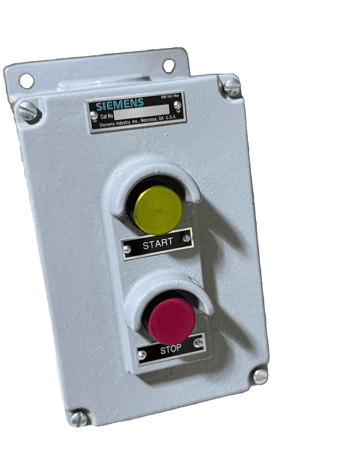 NEW Siemens 50HA2E1 Start Stop Push Button Station - Nema 4 - New In ...