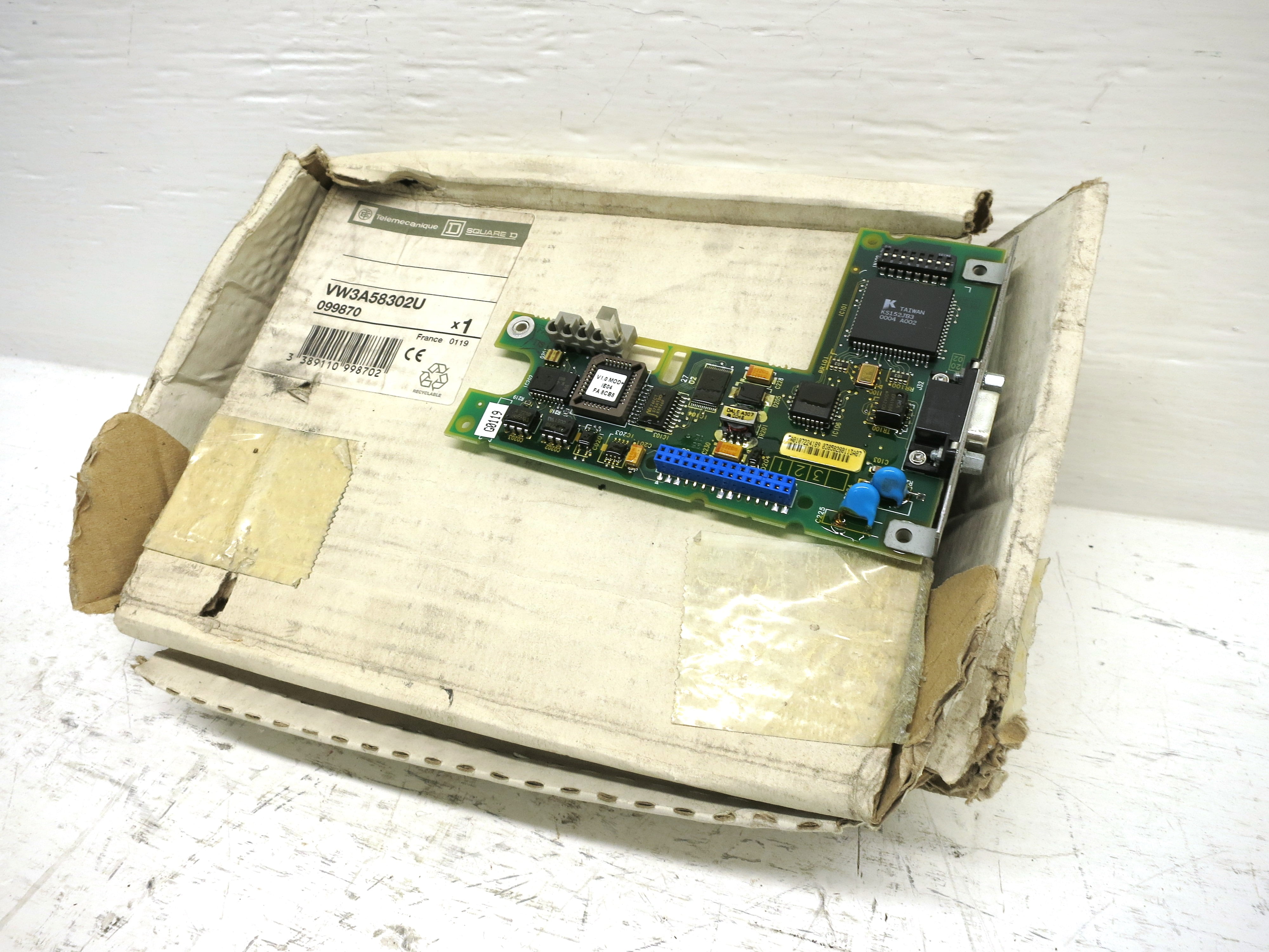 NEW Square D VW3A58302U Altivar MODBUS Plus Communication Card Drive ...