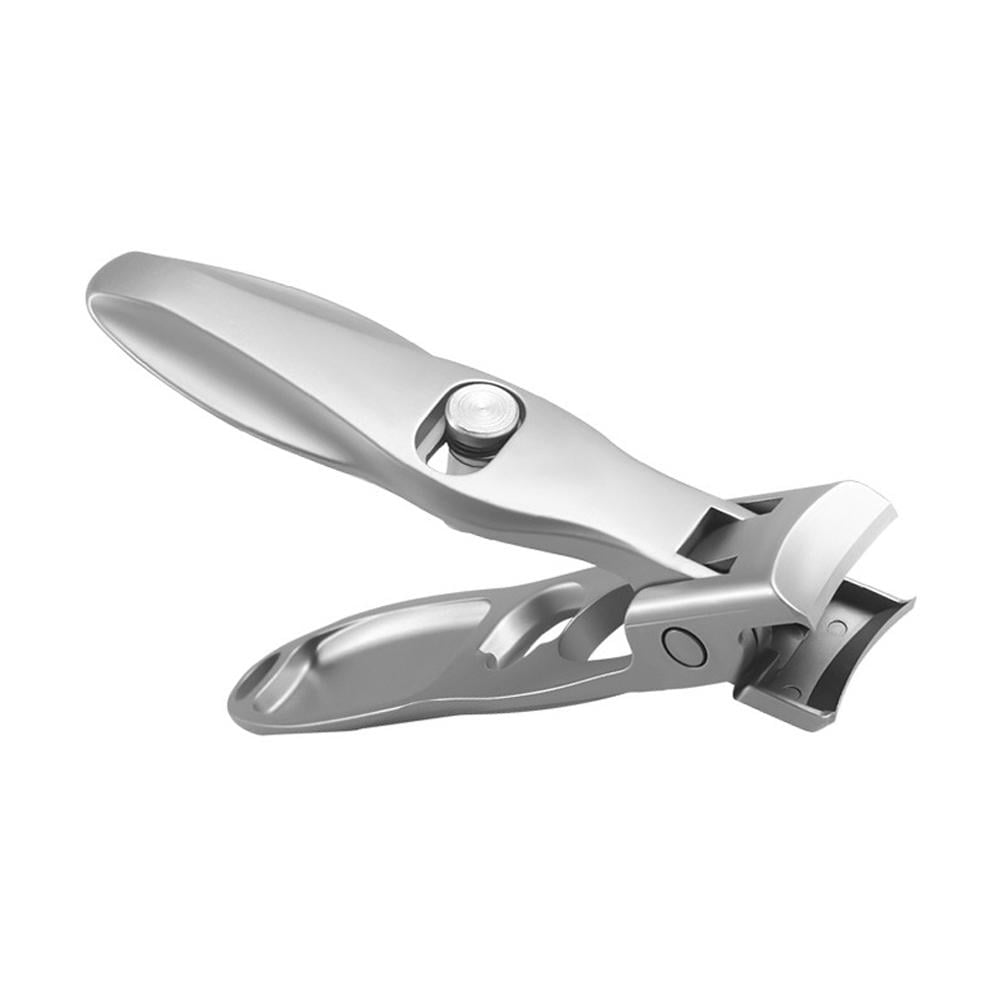 NEW Stainless Steel Ultra Sharp Nail Clippers Wide Jaw Anti-Splash ...