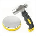 Steel Bench Block and Metal Stamping Hammer Kit, Jewelry Tools for ...