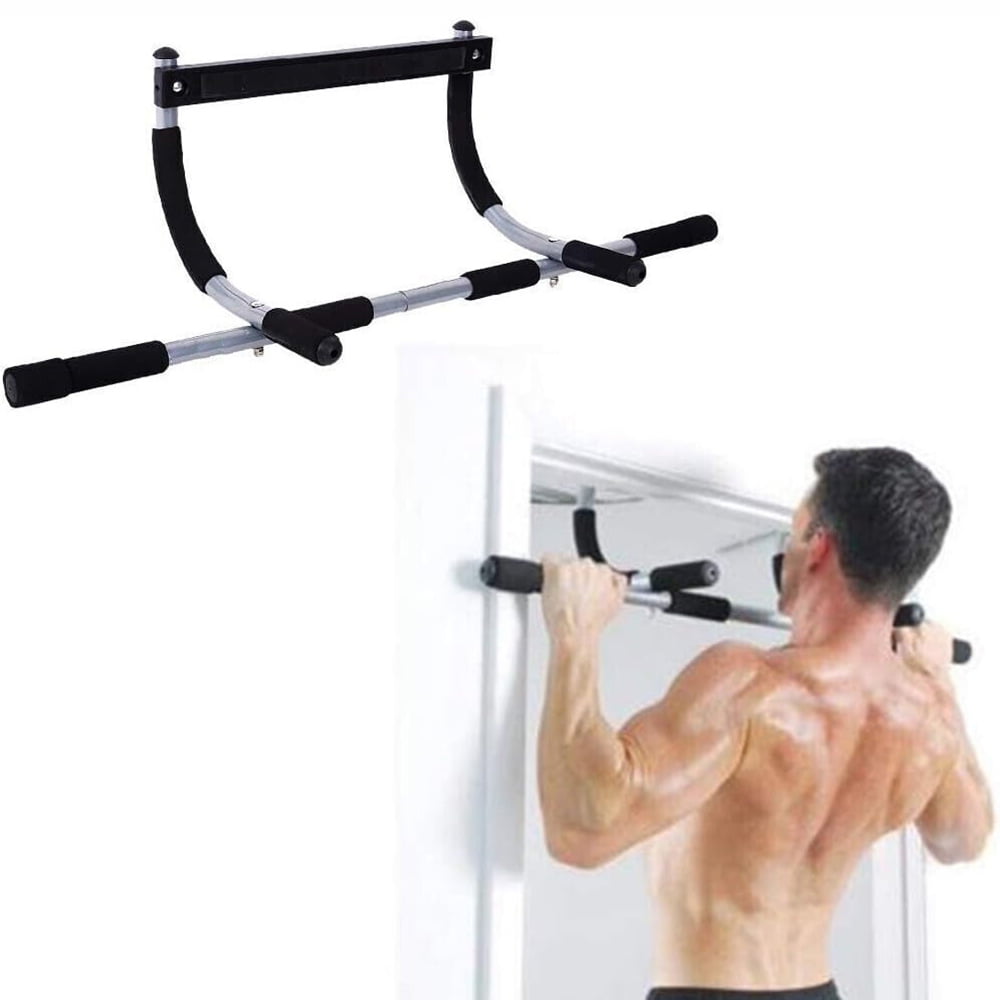 Steel Pull Up/Chin Up Bar for Home, Multi-Function Home Gym for Lose ...