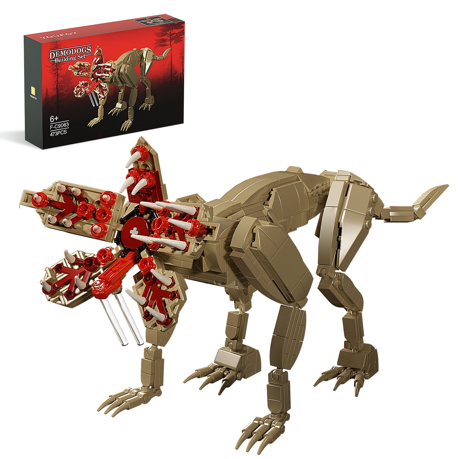 NEW Strangered Thingss Demogorgons Monster Building Blocks Set Horror ...